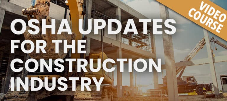 OSHA Updates for the Construction Industry - ETI Continuing Education